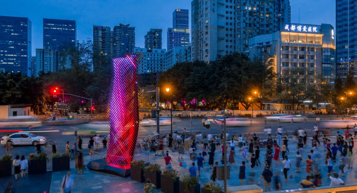 Jason Bruges - Vector Flow - UAP Urban Art Projects - UAP