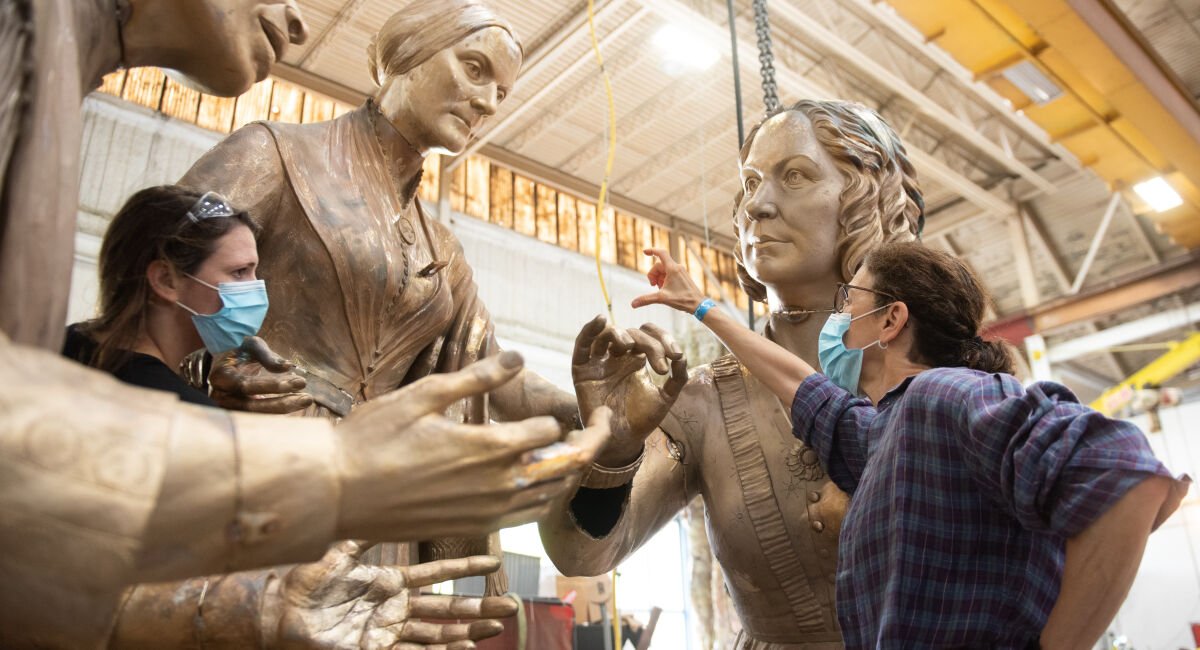 For Three Suffragists, a Monument Well Past Due - UAP